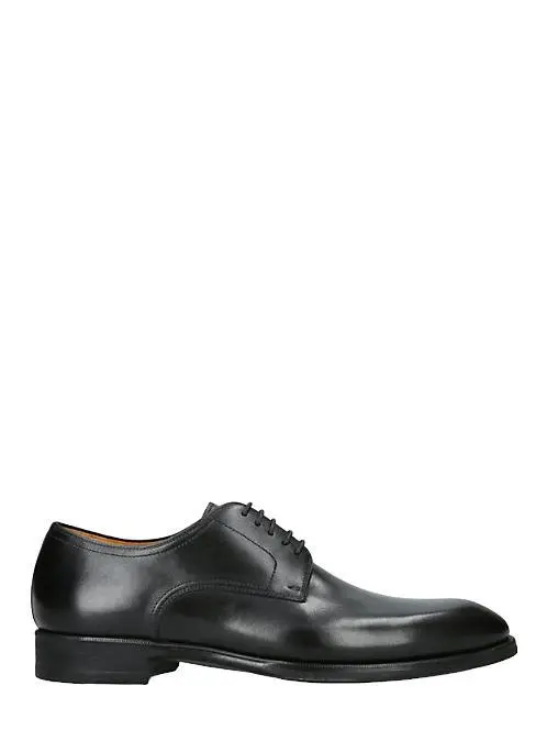 Magnanni Madis Leather Derby Shoes - Black