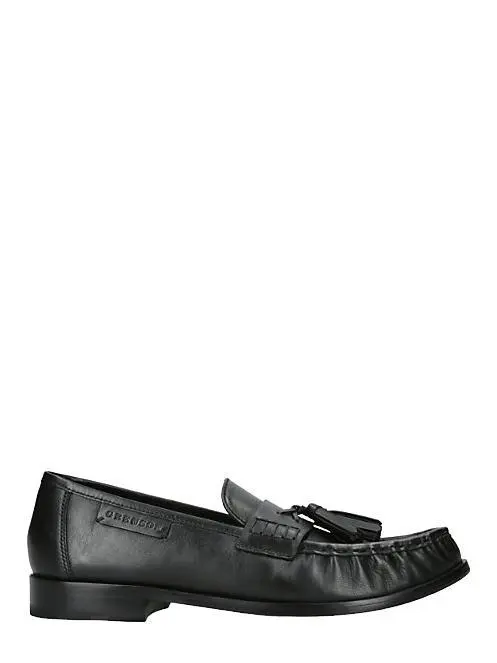 Grenson Omar Leather Loafers - Black