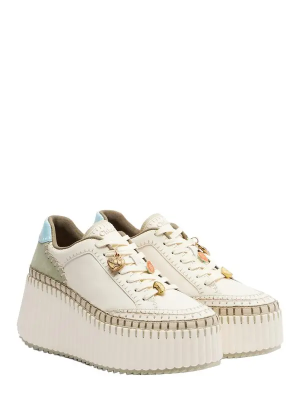 Chloé Nama Platform Sneakers - Multicoloured