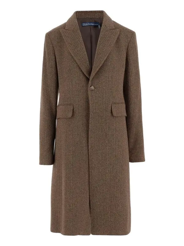 Polo Ralph Lauren Wool Coat - Brown