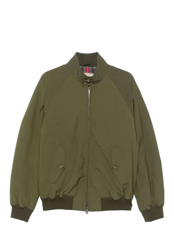 BARACUTA Cotton Padded Jacket - Green