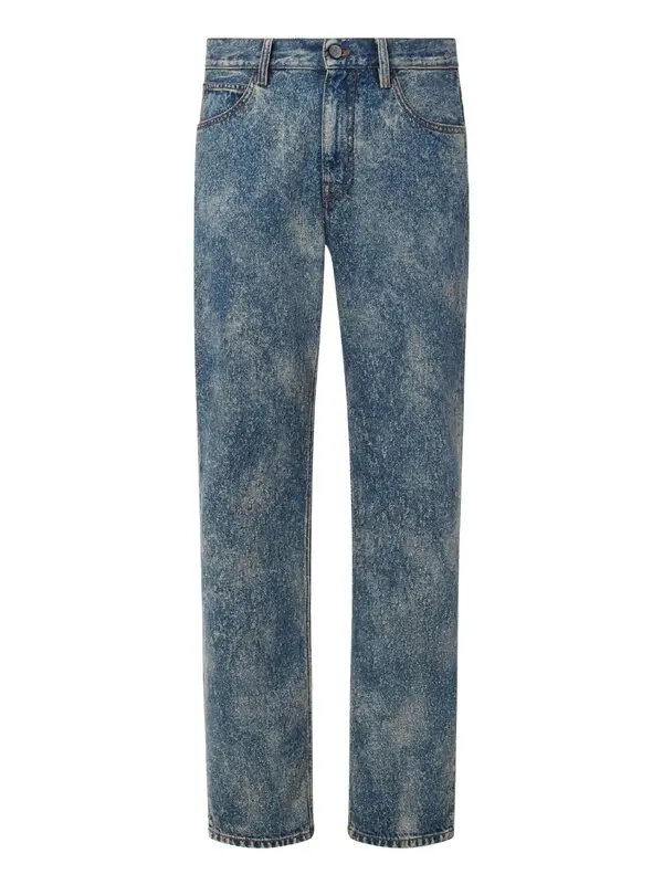 FERRARI Faded Jeans - Blue