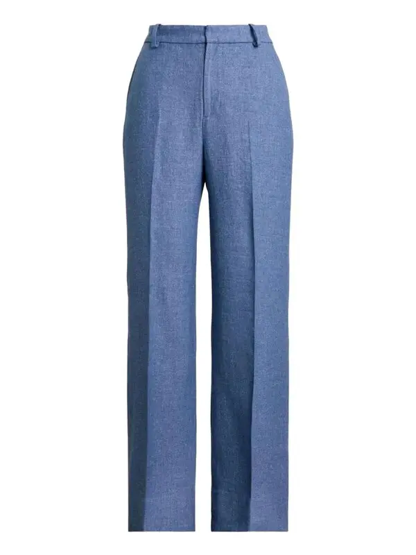 Polo Ralph Lauren Denim Straight Leg Trousers - Blue