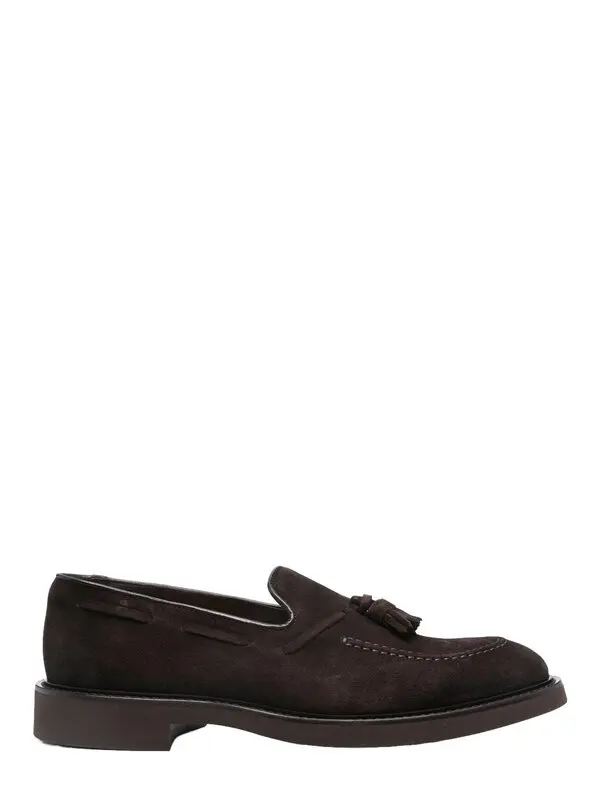 DOUCAL'S Tassel Moccasin - Brown