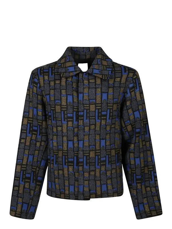 ADER ERROR Blouson With Shirt Collar - Grey
