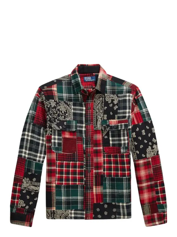 Polo Ralph Lauren Patchwork Flannel Workshirt - Multi
