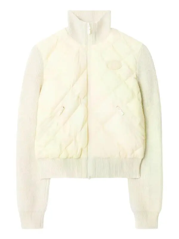 Burberry Quilted Jacket - White