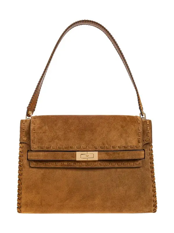 Tory Burch Lee Radziwill Shoulder Bag - Brown