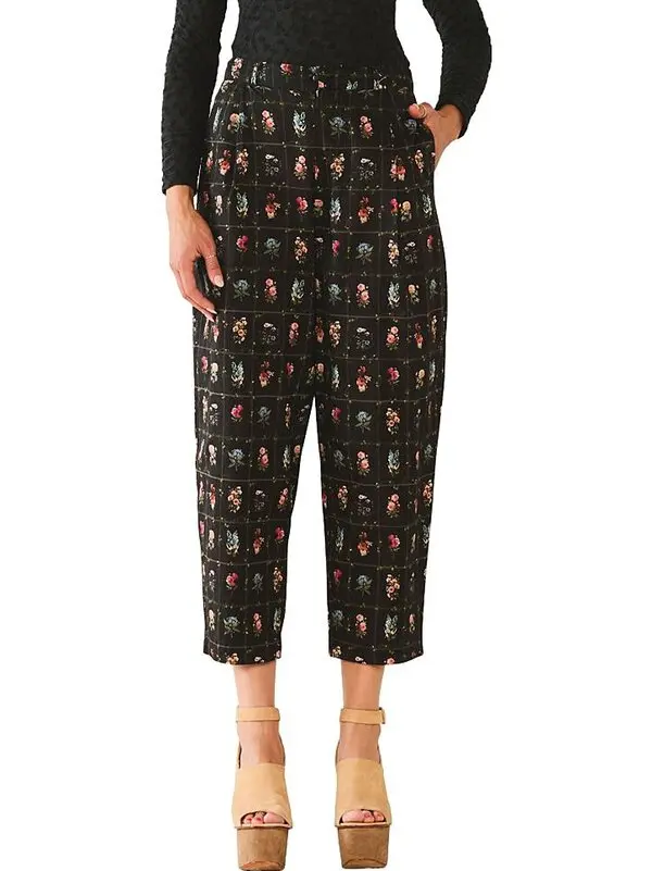 EDDY Maeve Printed Pant - Florence Black Floral