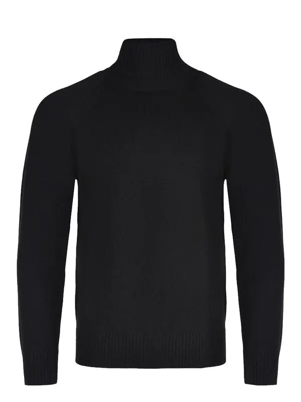 PAOLO PECORA Turtleneck - Black