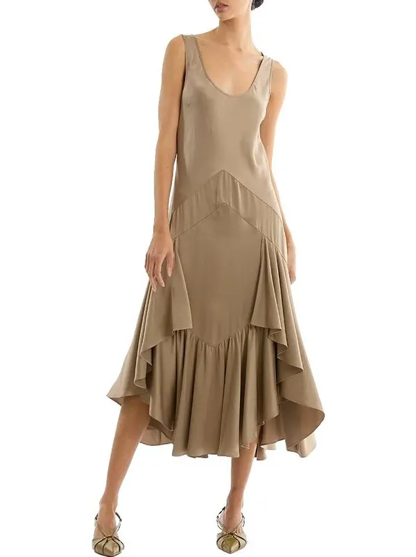 SECRET PON-PON Evelyn Dress - Taupe