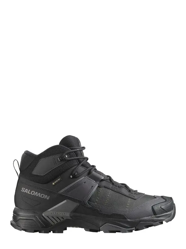 SALOMON X Ultra 5 Mid Gore-tex Hiking Boots - Black / Asphalt