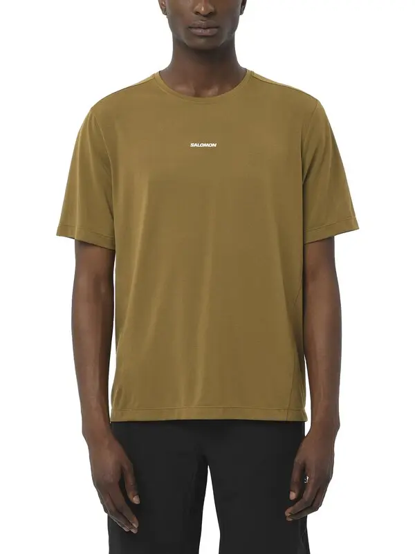 SALOMON Core Short Sleeve Tee - Brilliant Olive