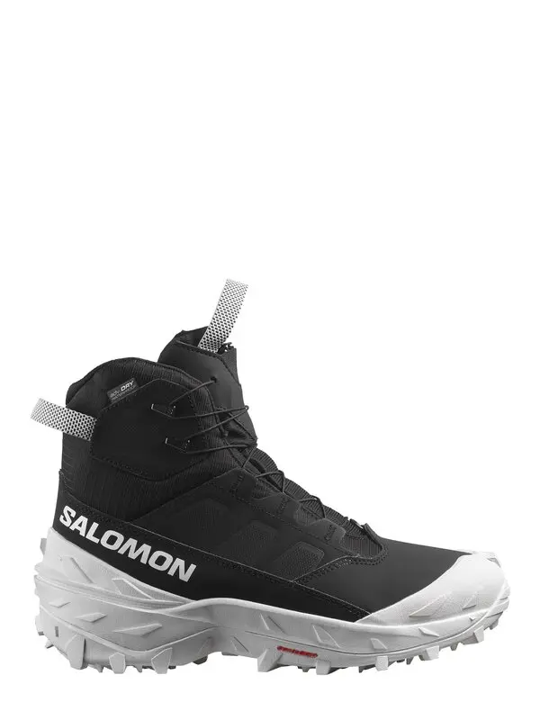 SALOMON Crosstrack Powder Waterproof Hiking Boots - Black/black