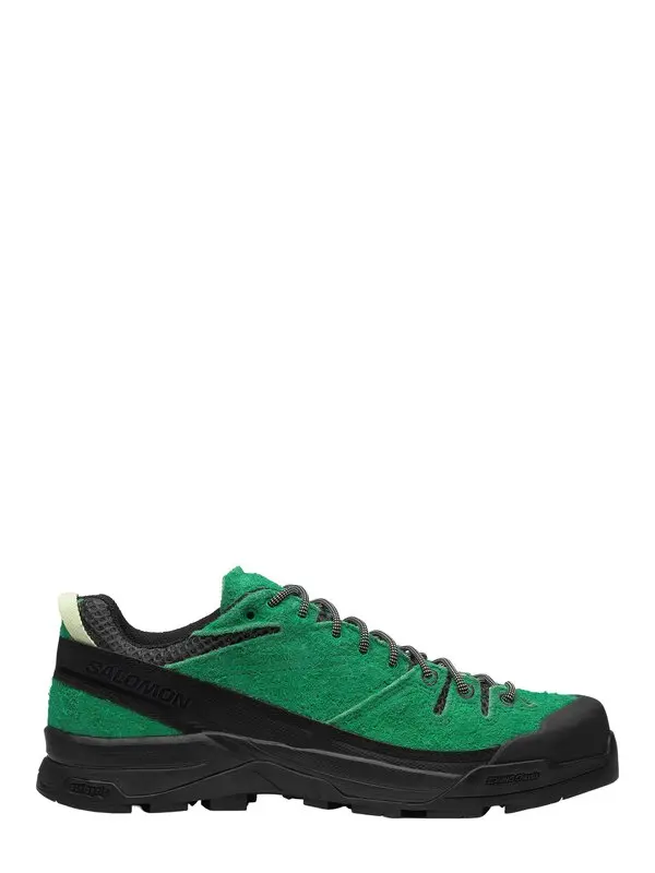 SALOMON X-alp Suede Sneakers - Black/parakeet