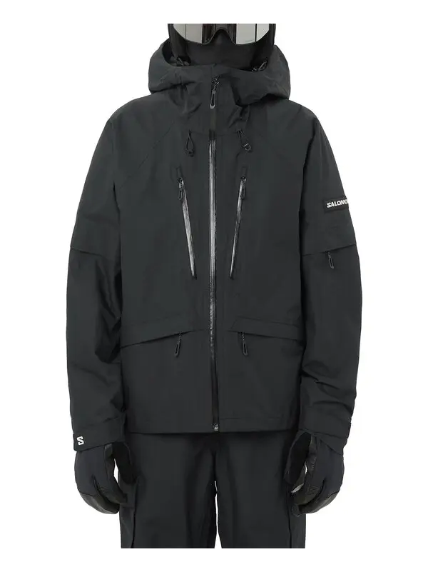 SALOMON Venom Full Zip Jacket - Deep Black