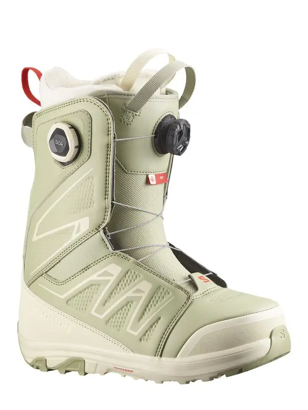 SALOMON Ivy Boa® Sj Boa Boots - Tea / Almond Milk