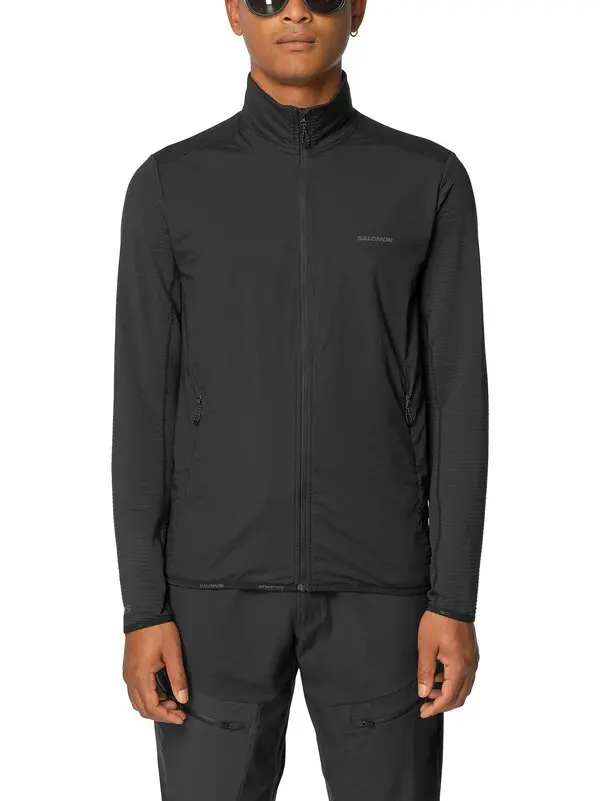 SALOMON Sntial Lightwarm Hybrid Jacket - Deep Black