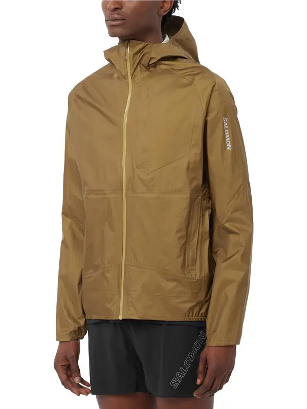 SALOMON Bonatti Waterproof Jacket - Brilliant Olive
