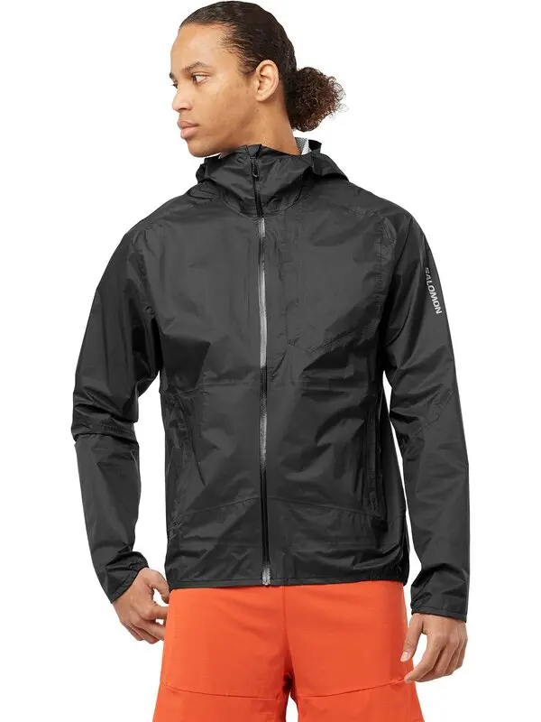 SALOMON Bonatti Waterproof Jacket - Deep Black