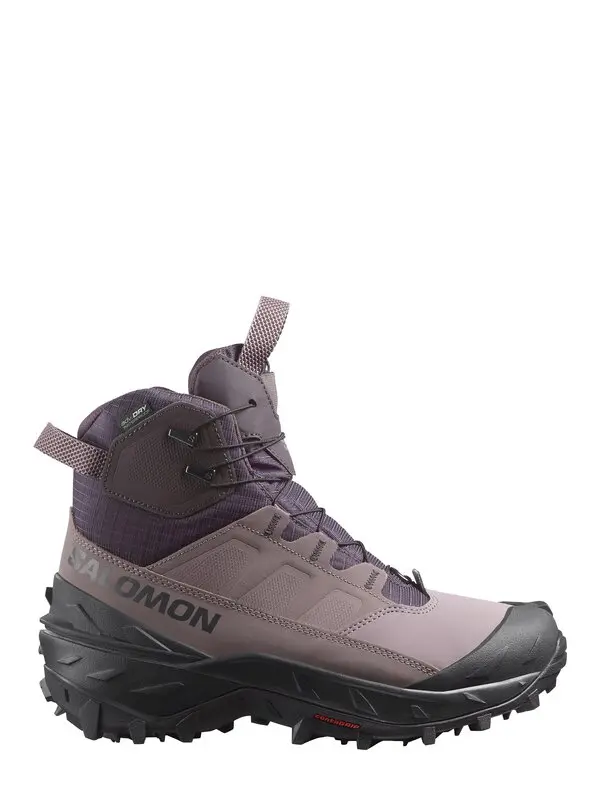 SALOMON Crosstrak Powder Waterproof High-cut Hiking Boots - Nine Iron / Shark