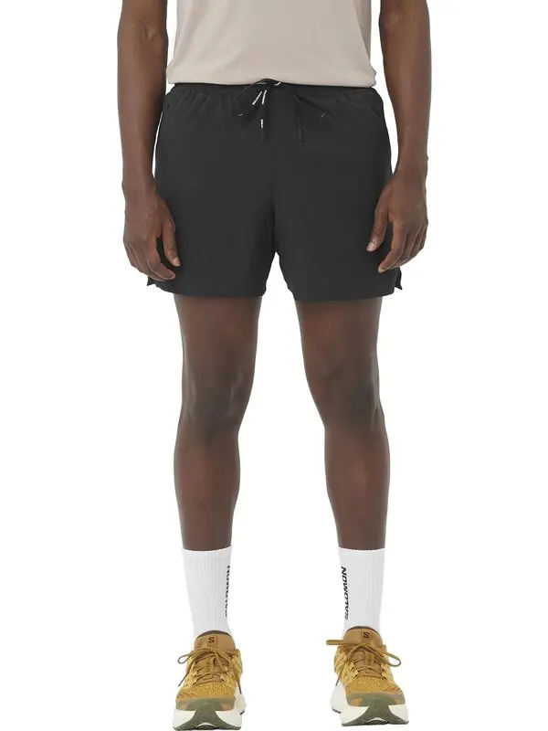 SALOMON Core 5" Shorts - Deep Black
