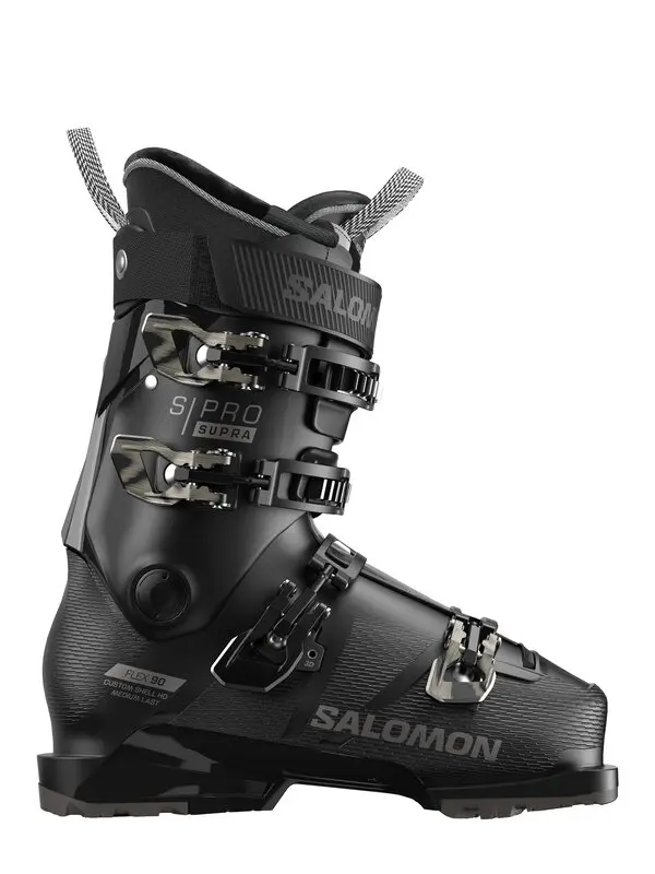 SALOMON S/pro Supra 90 Ski Boots - Black / Light Bronze Met.