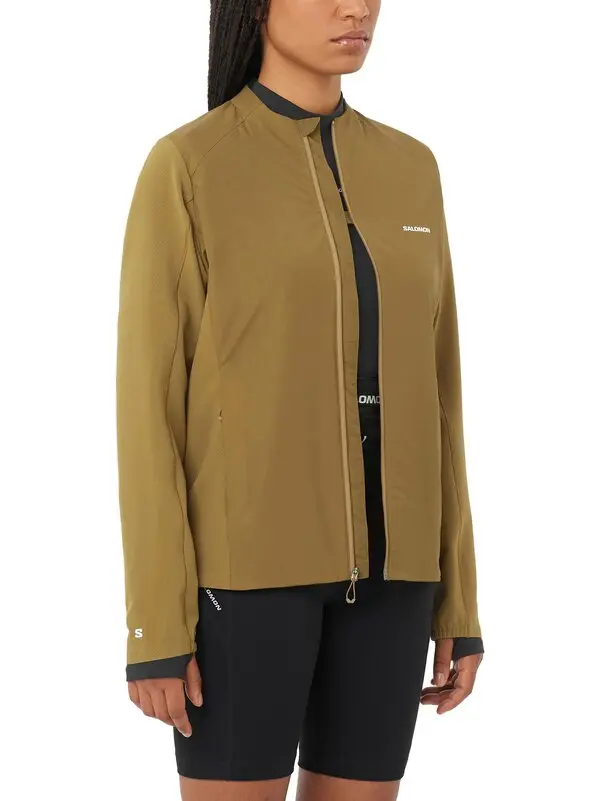 SALOMON Mountain Flex Hybrid Jacket - Brilliant Olive