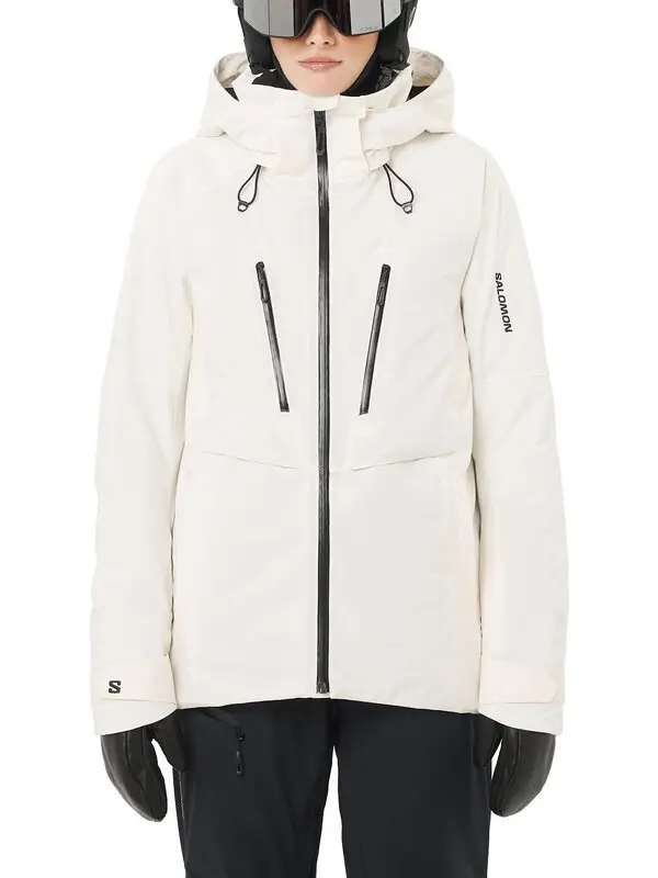 SALOMON Brilliant 2.0 Ski Jacket - Whisper White