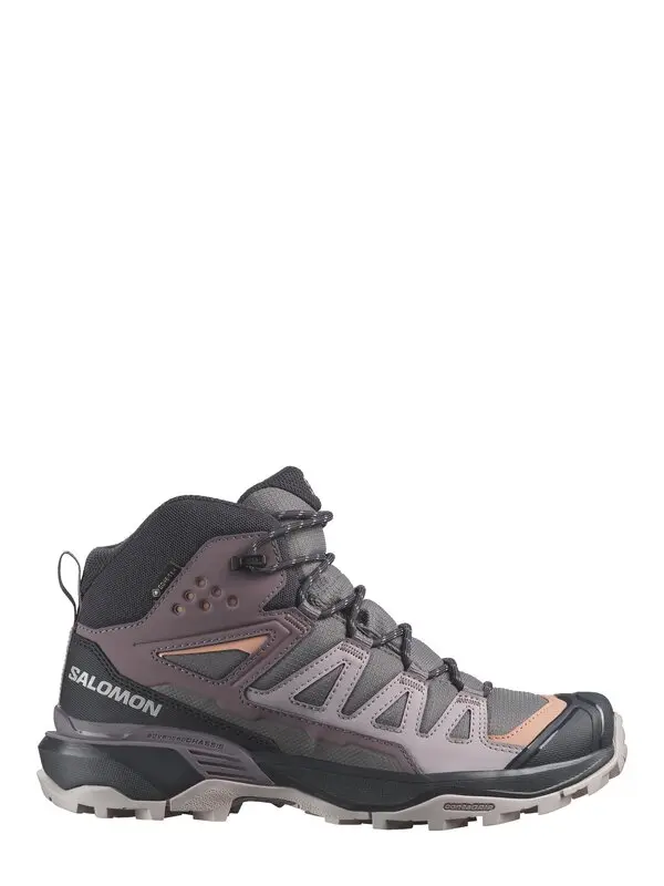SALOMON X Ultra 360 Mid Gore-tex Hiking Shoe - Plum Kitten / Phantom