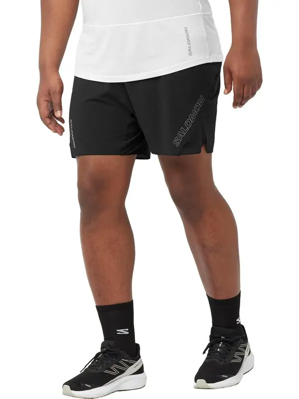 SALOMON Sense Aero 5" Shorts - Deep Black