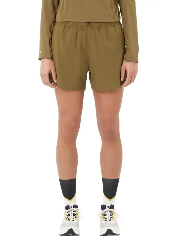 SALOMON Shkout Core 4" Shorts - Brilliant Olive