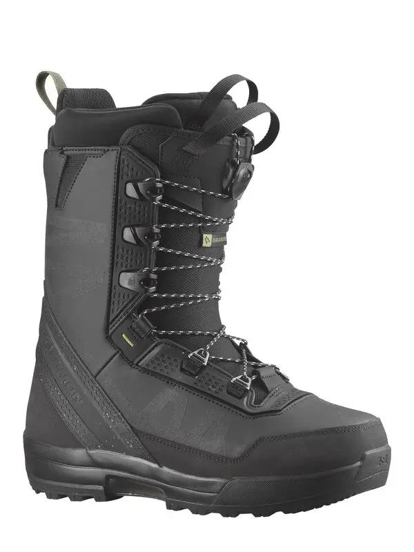 SALOMON Malamute Lace Up Boots - Black/black