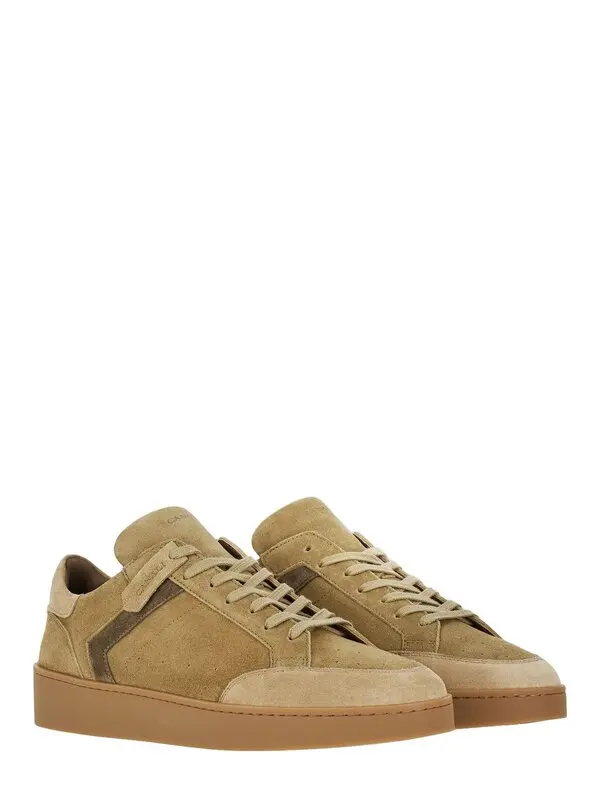 Canali Nuvola Suede Sneakers - Brown