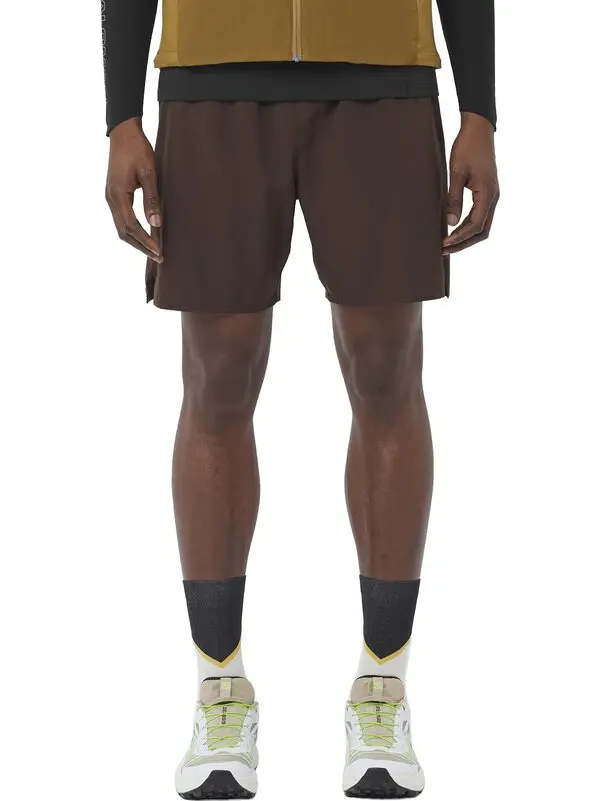 SALOMON Shkout Core 2in1 7" Shorts - Coffee Bean