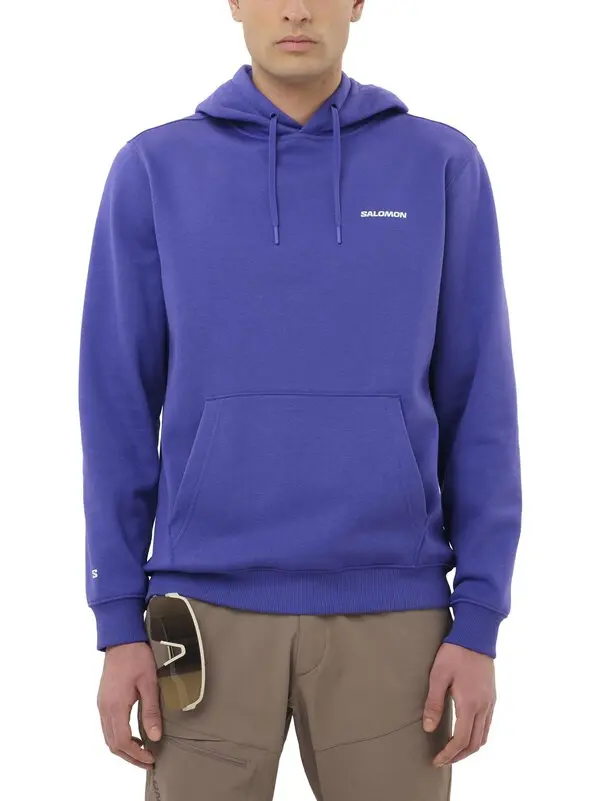 SALOMON Chest Logo Hoodie - Liberty
