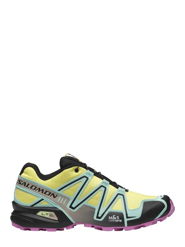 SALOMON Speedcross 3 Sneakers - Yellow/aqua/pink