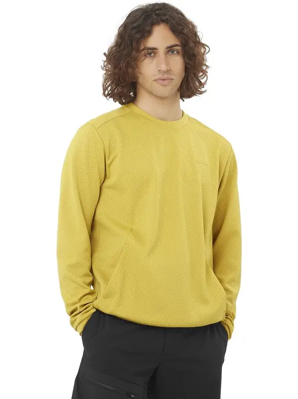 SALOMON Motomesh Crewneck - Cress Green