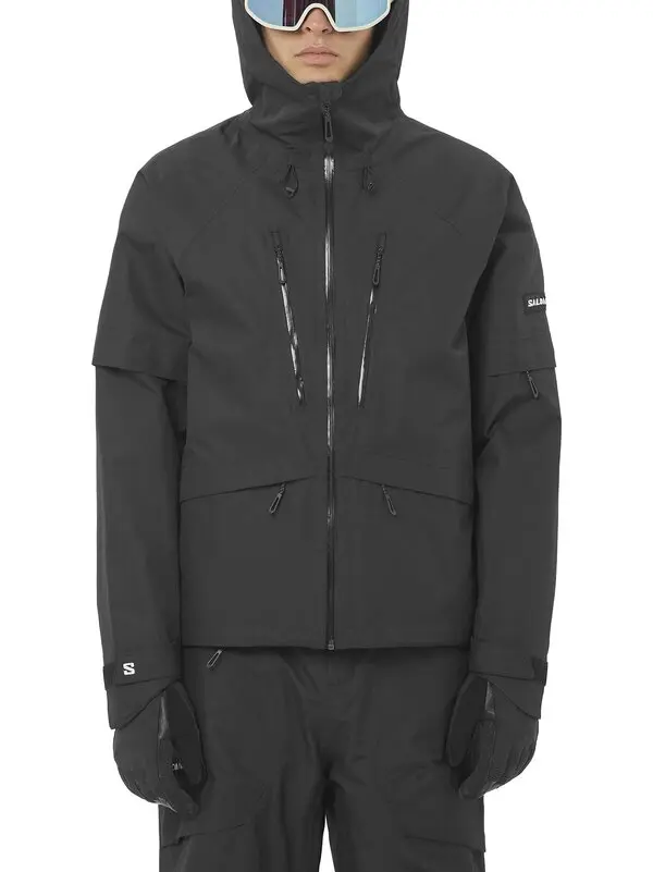 SALOMON Venom Full Zip Jacket - Deep Black