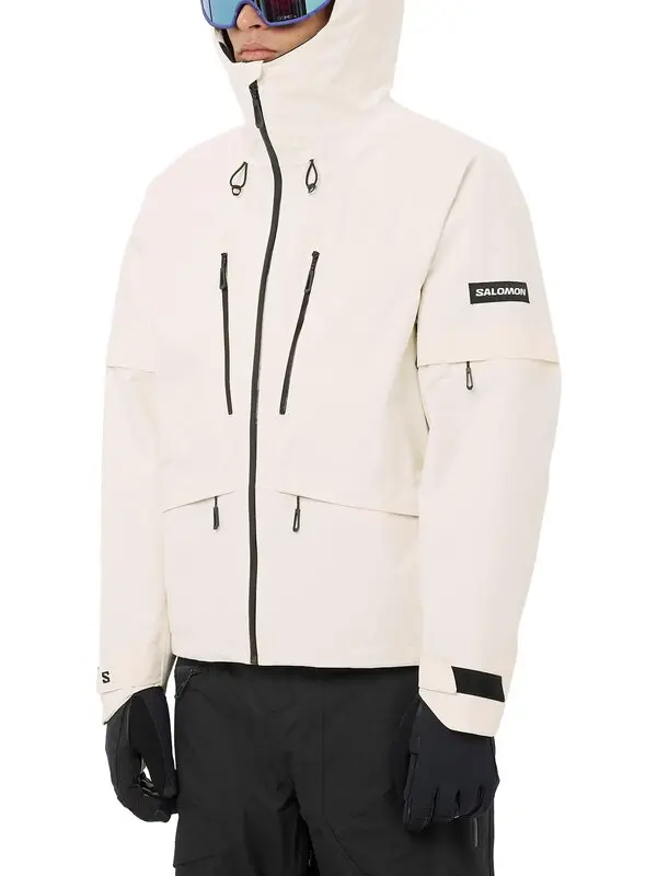 SALOMON Venom Full Zip Jacket - Whisper White