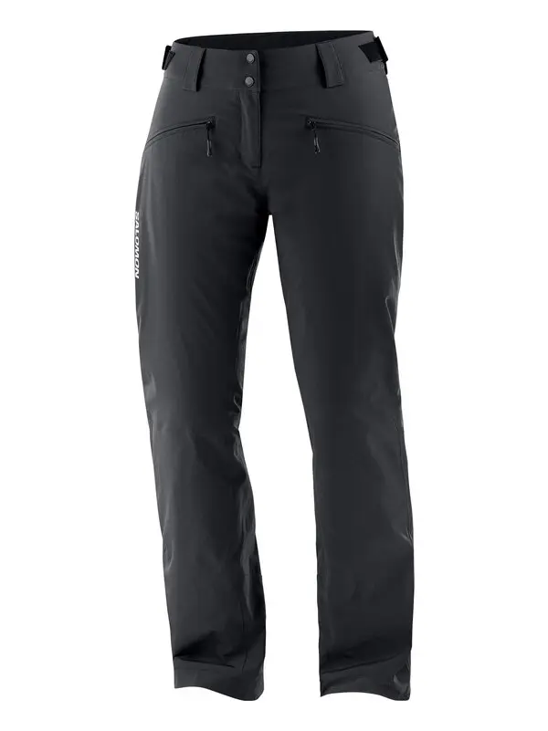 SALOMON Insulated Ski Pants - Deep Black