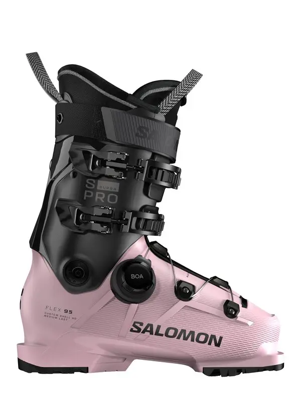 SALOMON Supra Boa® 95 Boots - Rose Shadow / Black