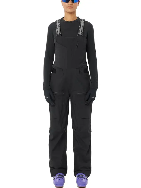 SALOMON Scrambler Gore-tex Bib - Deep Black