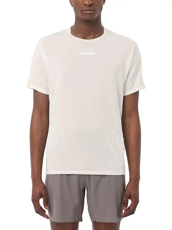 SALOMON Sense Aero Graphic T-shirt - Whisper White / White