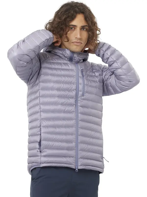 SALOMON Elixir Micro Down Hd Jacket - Blue Granite