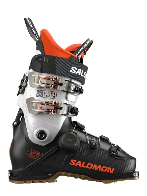 SALOMON Shift Alpha Boa 110 Boots - Black/orange Tiger
