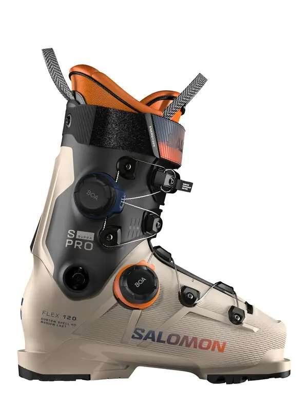 SALOMON S/pro Supra Dual Boa® 120 Boots - Humus / Black