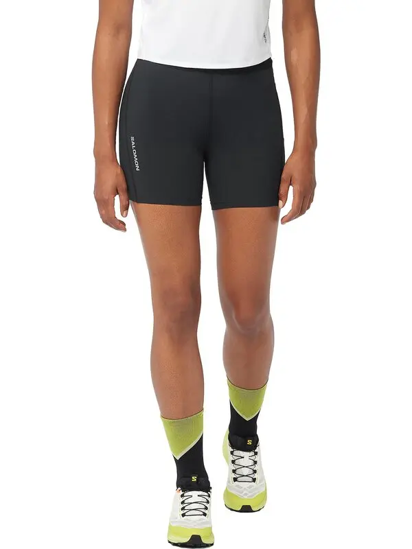 SALOMON Sense Aero 5 Fitted Short Tights - Deep Black