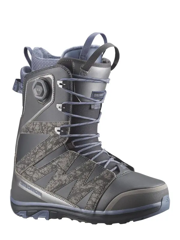 SALOMON X Approach Lace Up Boots - Phantom/metal Grey