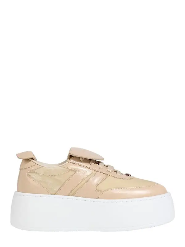 GIUSEPPE ZANOTTI Gz League Maxi Platform Sneakers - Beige